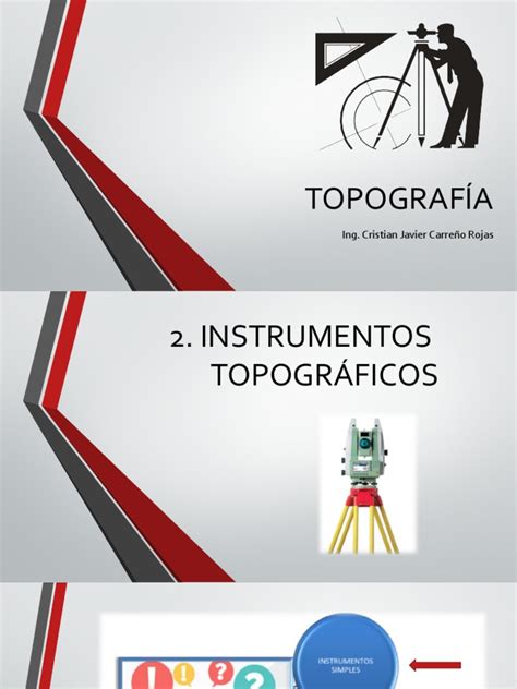 TopografÍa Instrumentos Pdf