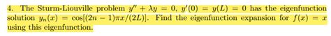Solved A ﻿proof This By Find Eigenfunction And Eigenvalue