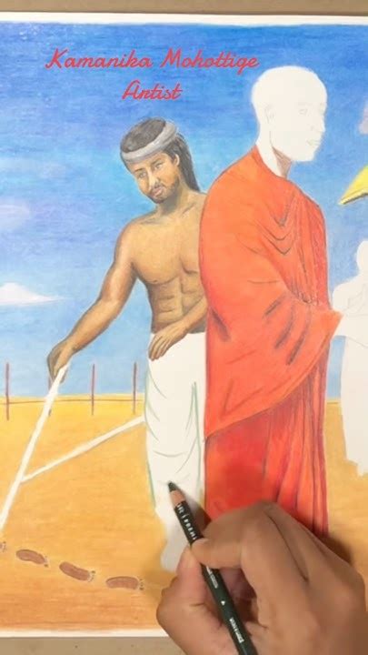 පින්බර වෙසක් උත්සවයට සුදානම් වෙමින් Vesak Festival… Colouredpencil Pencilartist Artist