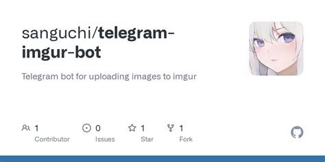 GitHub Sanguchi Telegram Imgur Bot Telegram Bot For Uploading Images To Imgur