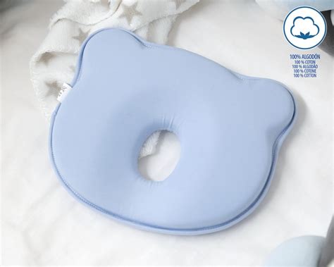 Oreiller Ergonomique Pour Bébé En Bleu
