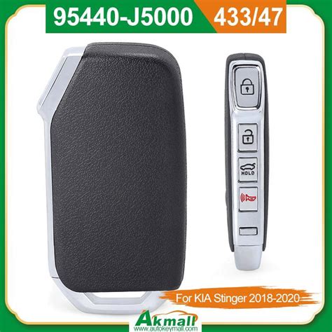 95440 J5000 Keyless Smart Car Key With 47 Chip For 2018 2020 KIA