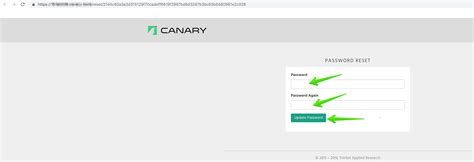 How Do I Reset My Password For My Account Thinkst Canary