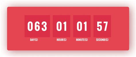 How To Create A Bold Yet Elegant Colorful Countdown Timer Module With
