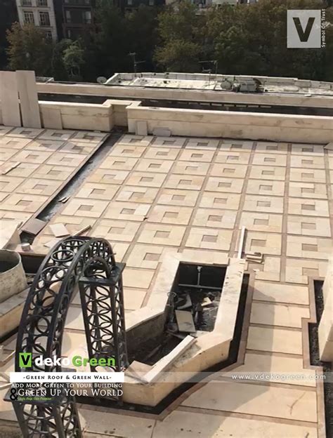 تصاویر روف گاردن و بام سبز طراحی و اجرا شده توسط ویدکوگرین