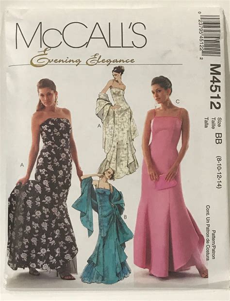 Mccall S Evening Elegance Patterns TeganMaleek