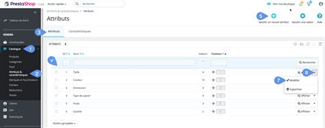 Comment Créer Rapidement Des Attributs De Déclinaisons Dans Prestashop