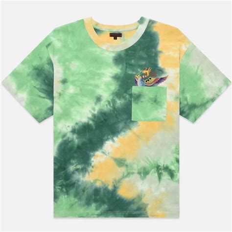 Preorder Clot Tie Dye Dragon Tshirt Mens Fashion Tops And Sets
