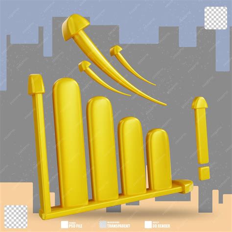 Premium Psd 3d Illustration Golden Graphic 2