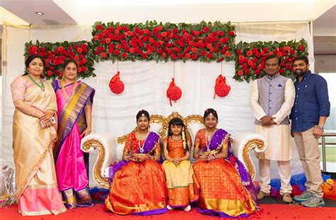 Shivani And Vibhavi Half Saree Cermony Pixlloid