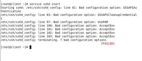 Sshd Service Is Not Being Started CentOS Unix Linux Stack Exchange