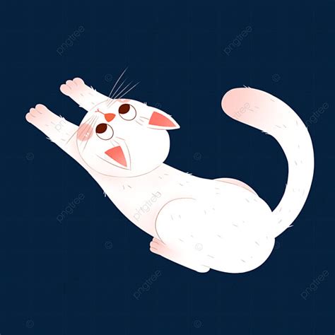 Hand Drawn Elements Png Image Cartoon Hand Drawn Kitten Scratch Free