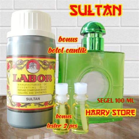 Jual Bibit Parfum Sultan Murni Tanpa Alkohol Segel Pabrik Seperti Foto