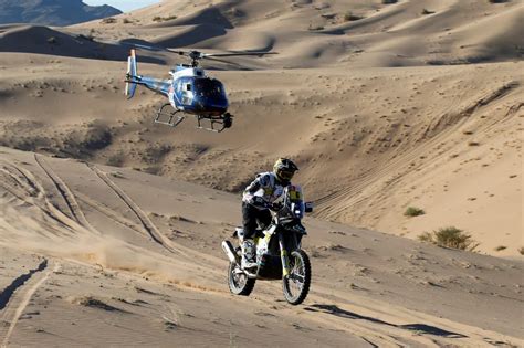 imágenes de la etapa del Dakar el incendio que provocó un abandono y todos los ganadores
