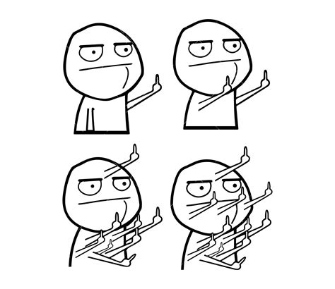 Middle Finger Meme Character Svg Png Pdf Middle Finger Svg Meme Characters Middle Finger