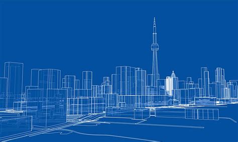 Outline City Concept Wire Frame Style Street Style Town Vector Street Style Town Png And