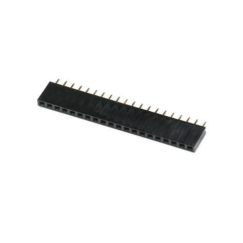 20 Pin Female Header 2 54mm Single Row 1×20 Zaitronics