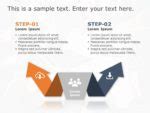 Two Options PowerPoint Template SlideUpLift