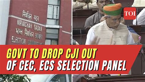 Explained Why Modi Govt Introduced A Bill To Remove Cji From Panel To