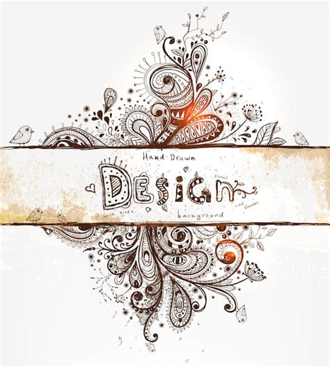 배경 빈티지 텍스처 복고풍 장식 프리미엄 벡터