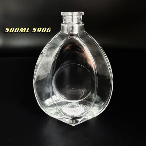 Jingna Custom Liquor Vodka Gin Whisky Tequila Rum 500ml Glass Bottle