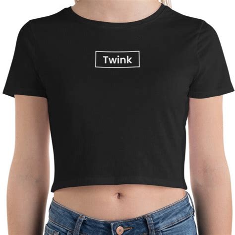 Twink Crop Top Short Bella Canvas Buy Gay Stuff