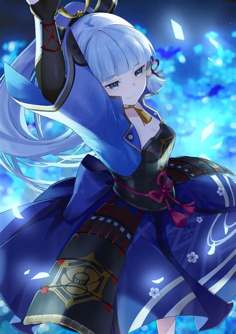 Kamisato Ayaka Genshin Impact Drawn By Tyenka7728 Danbooru