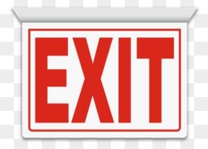 Exit 2 Way Sign Sign Free Transparent PNG Clipart Images Download