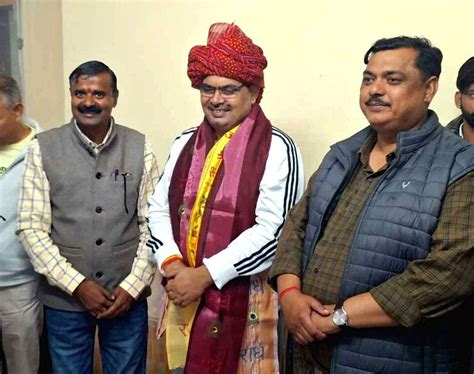 File Pictures Of Bjp Mla From Sanganer Bhajanlal Sharma Bhajanlal