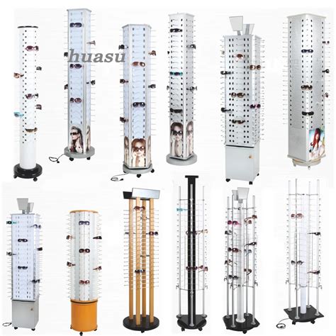 Rotating Sunglass Display Floor Standing Decorate Eyeglass Display Rack