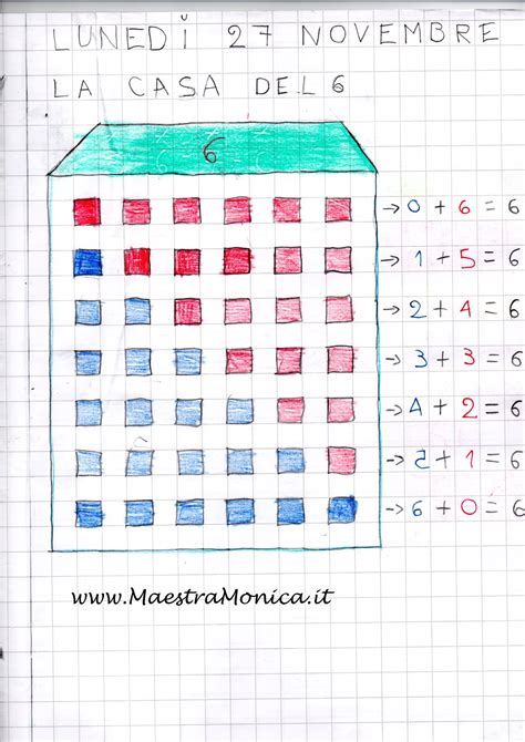 NUMERO 6 Matematica Classe 1 MaestraMonica