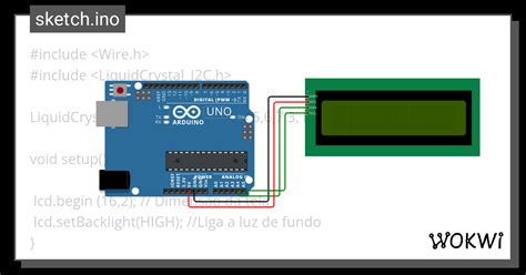Display Wokwi ESP STM Arduino Simulator