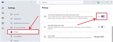 How To Automatically Turn Off Camera And Mic In Teams When Screen Is Locked