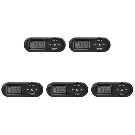 Pantalla Digital Lcd Mini Radio De Bolsillo Receptor De Reproductor Fm