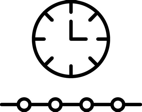 Free Time Line Icon 43257929 Vector Art At Vecteezy