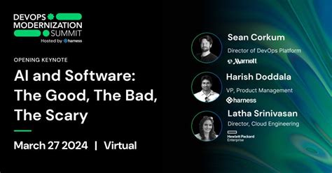 Harness On Linkedin Mark Your Calendars 🗓 Devops Modernization Summit