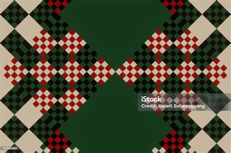 이음새가 없는 민족 회전하는 반복 직물 및 타일 디자인 아름다운 기하학적 장신구 민족 작풍 테두리 디자인 유행하는 짜임새 아가일 무늬 Tattersall 무늬 창틀 글렌