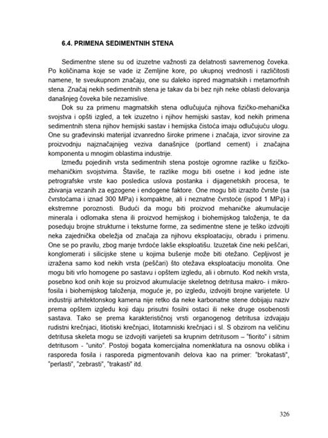 6 4 Primena Sedimentnih Stena Pdf