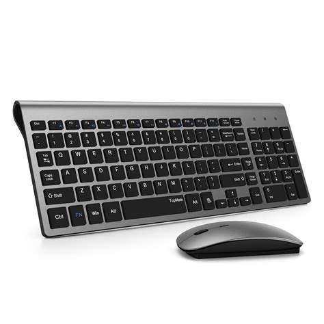TopMate Wireless Keyboard And Mouse Combo 2 4GHz Ultra Thin Silent