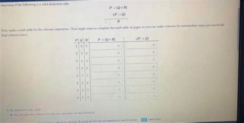 Solved P QB PQ R Final Colinan Licre Is She Chegg