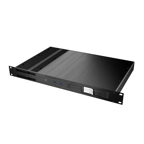 Galileo Tu1 1u Rackmount Fanless Thin Mini Itx Case Akasa Thermal