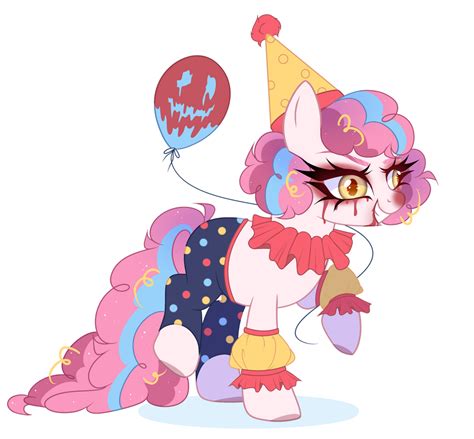 Mlp Halloween Pinkie Pie X Clown By All619 On Deviantart