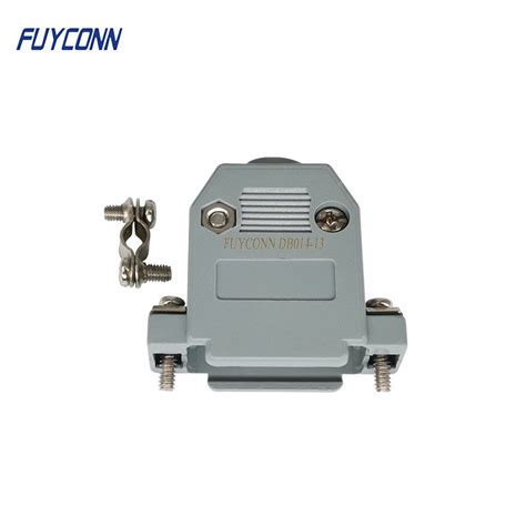 Top Entry Plastic Backshell D Sub Dust Cover For 15pin D Sub Connector