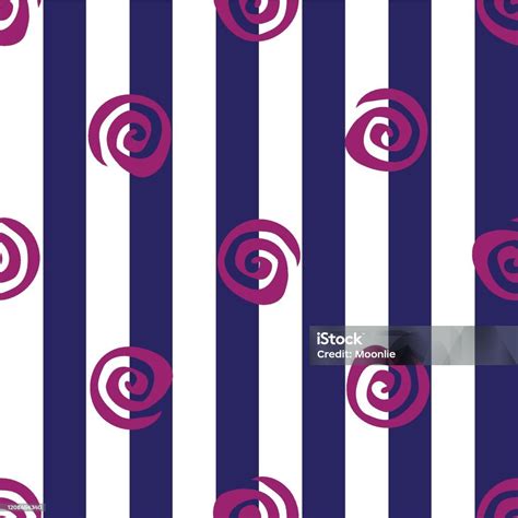 Doodle Swirl Seamless Repeat Pattern Stock Illustration Download
