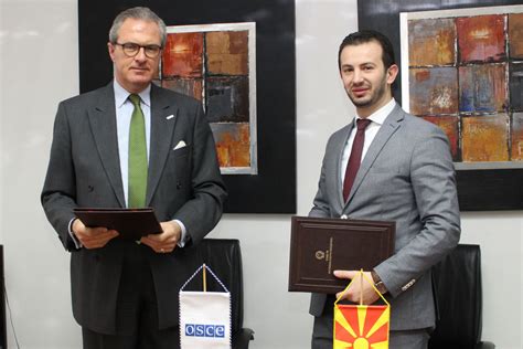 Потпишан Меморандум за соработка меѓу Министерството за локална самоуправа и Мисијата на ОБСЕ во