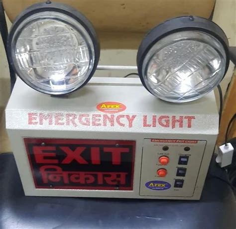 Fluorescent Plastic Emergency Light At ₹ 3250 Number In New Delhi Id