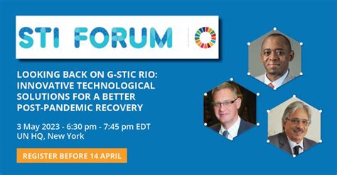 G Stic Global Sustainable Technology And Innovation Community On