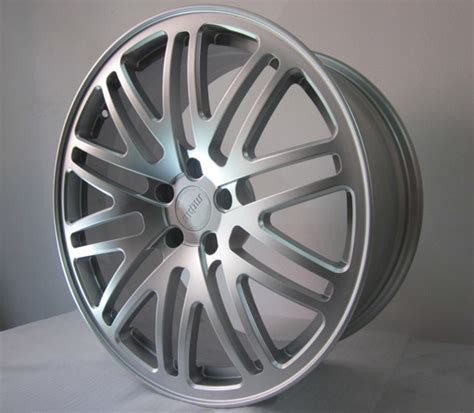 BA14 17 Inch To 22 Inch Bright Silver Monoblock Wheels Aston Martin