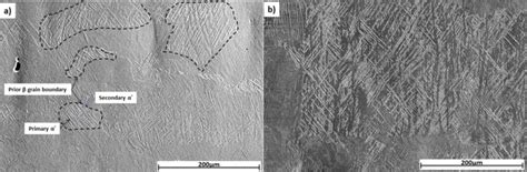 Heterogeneous Microstructure Of Slmed Ti6al4v A As Built Slm Material