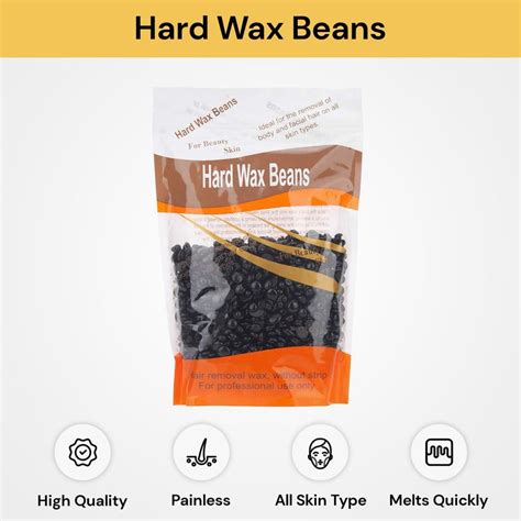 Buy Ezonedeal Hair Removal Wax Bean Body Hair Remover Hard Wax Beans No